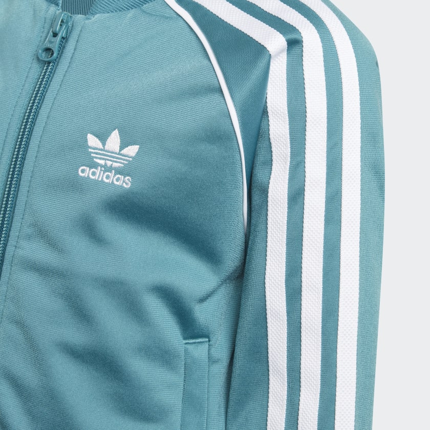 Для детей :: Одежда :: Спортивный костюм Adicolor SST бирюзовый