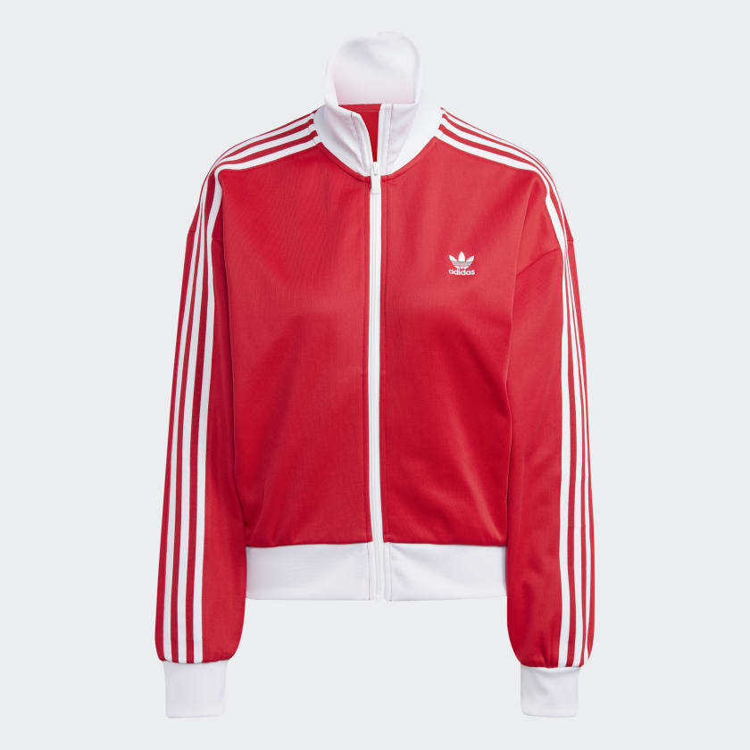 Для женщин :: Одежда :: Спортивная куртка Adicolor Classics красная